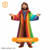 Joseph and his Coat of Many Colors - Bible Story Clipart