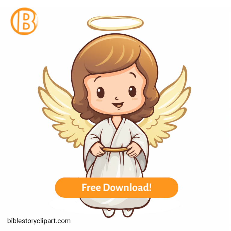 Nativity Angel Clipart - Bible Story Clipart