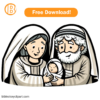 Abraham Tested - Bible Story Clipart