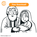 The Birth of Isaac - Bible Story Clipart