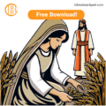 Ruth and Naomi - Bible Story Clipart
