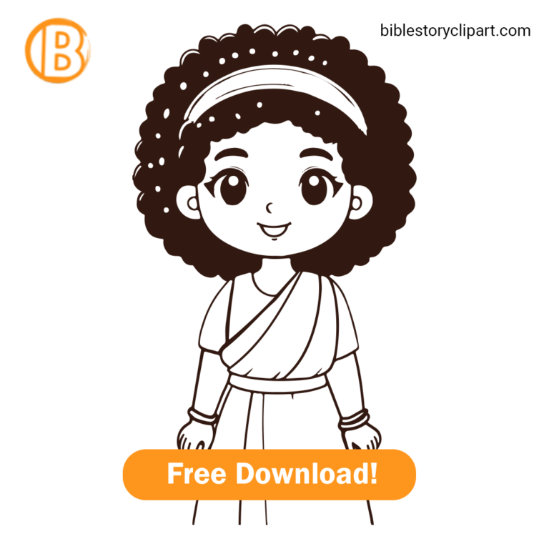 Zipporah - Bible Story Clipart