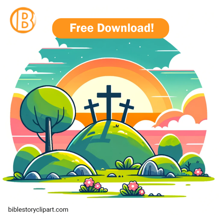 Resurrection Sunday Clipart - Bible Story Clipart