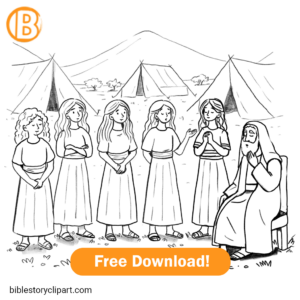 Bible Coloring Pages - Bible Story Clipart