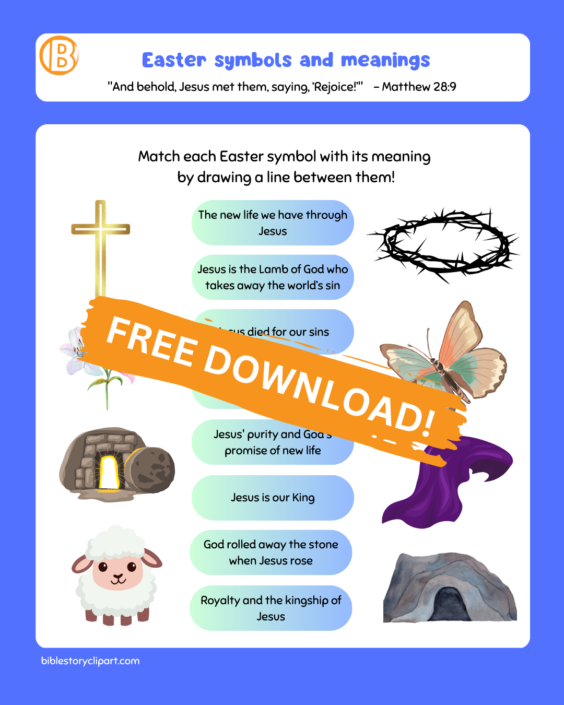 Easter symbols and meanings - Bible Story Clipart